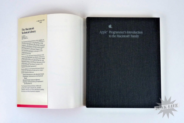 Vintage Apple Macintosh Family Hardware & Programmer's Reference Books ...