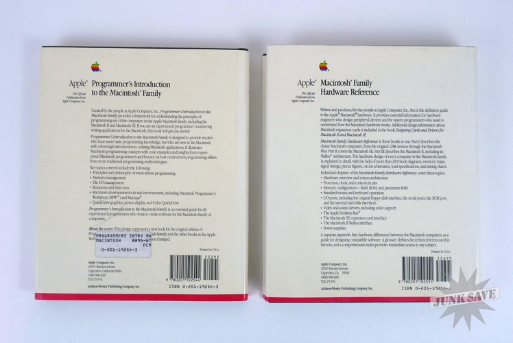 Vintage Apple Macintosh Family Hardware & Programmer's Reference Books | JunkSave