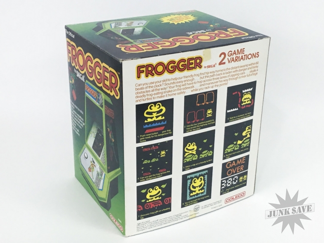 Museum Condition Coleco Frogger Tabletop New In Box Original Mint ...