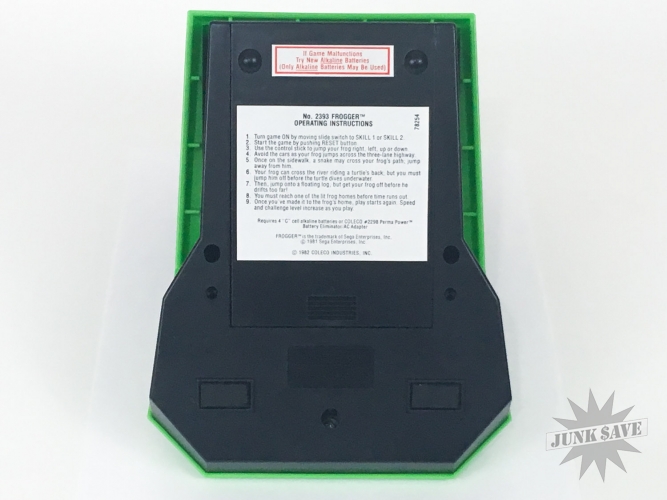 Museum Condition Coleco Frogger Tabletop New In Box Original Mint ...