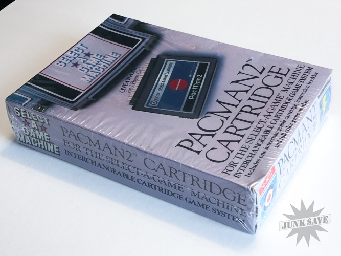 Sealed New Entex Pac-Man 2 Select-a-Game Machine Cartridge | JunkSave