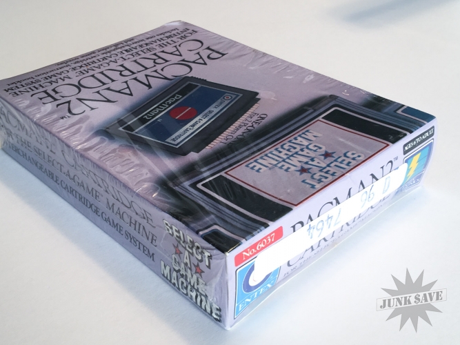 Sealed New Entex Pac-Man 2 Select-a-Game Machine Cartridge | JunkSave