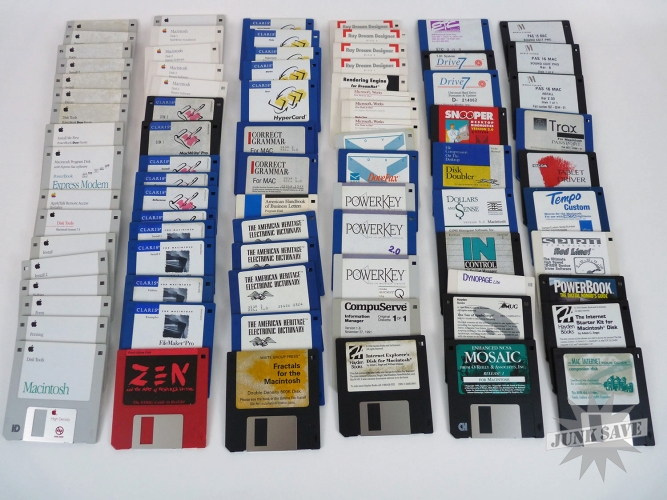 Apple Macintosh Software Floppy Disk Lot 350+ | JunkSave
