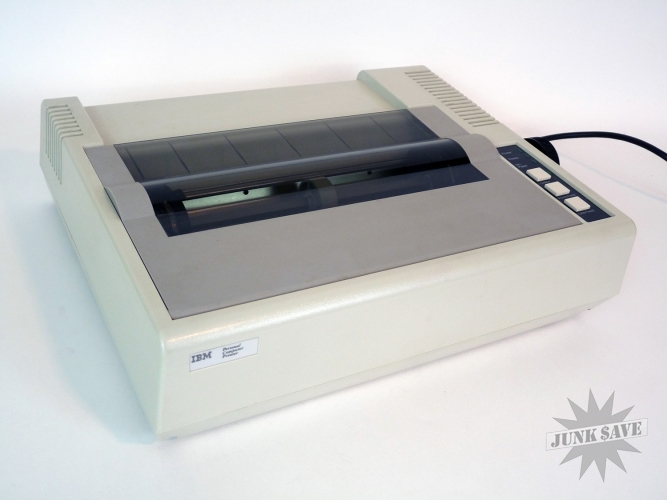 Vintage IBM 5152 Dot Matrix Printer With Box | JunkSave