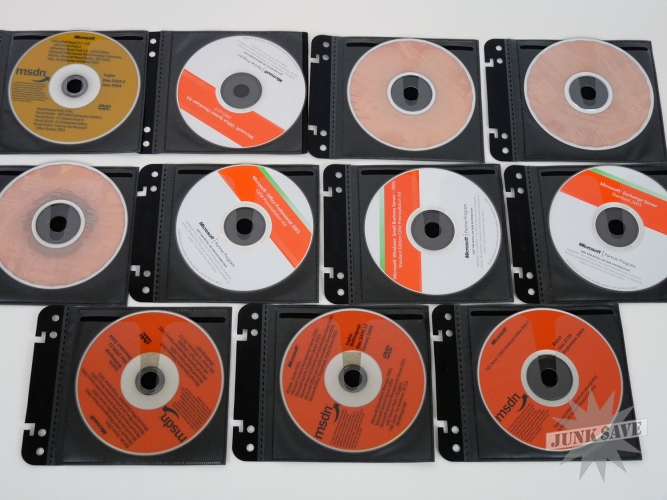 MSDN 2004 Microsoft DVD Set with Case | JunkSave