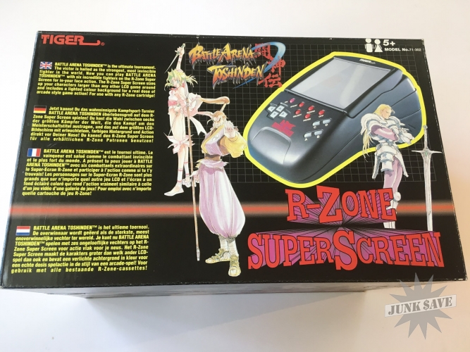Tiger R-Zone Super Screen Battle Arena Toshinden European Version NOS ...