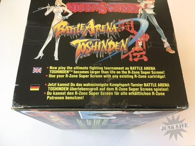 Tiger R-Zone Super Screen Battle Arena Toshinden European Version NOS ...
