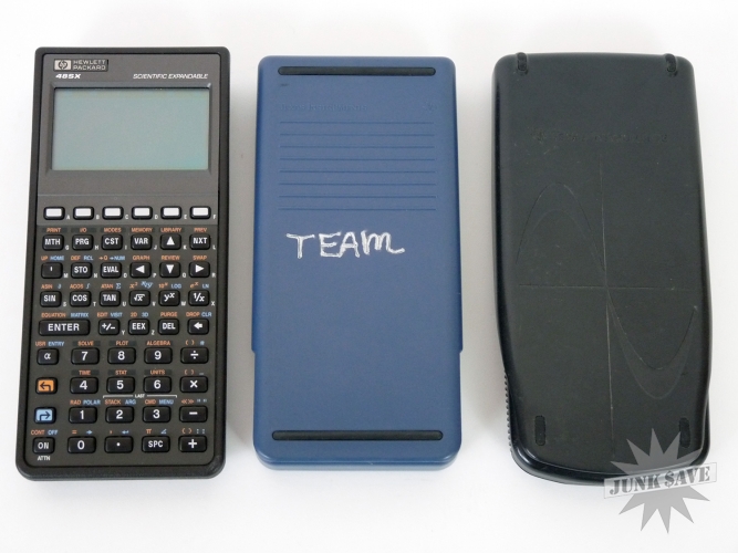 Lot of 3 Graphing Calculators HP-48SX TI-83 TI-81 | JunkSave