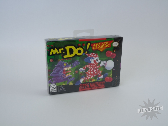 Super Nintendo Mr. Do Arcade Classic New Shrinkwrapped | JunkSave