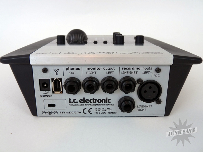 TC Electronic Desktop Konnekt 6 Firewire Audio Interface Monitor | JunkSave