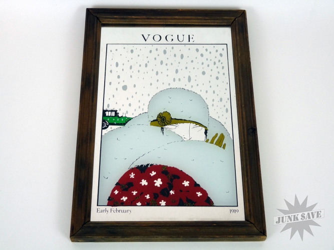 Vogue Magazine Vintage Mirror Early February 1919 | JunkSave